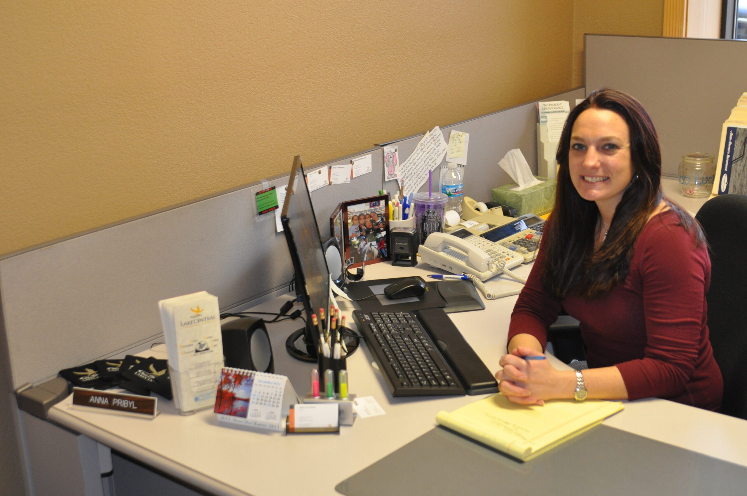 Pribyl enjoying new challenge at Lake Central Insurance Services ...