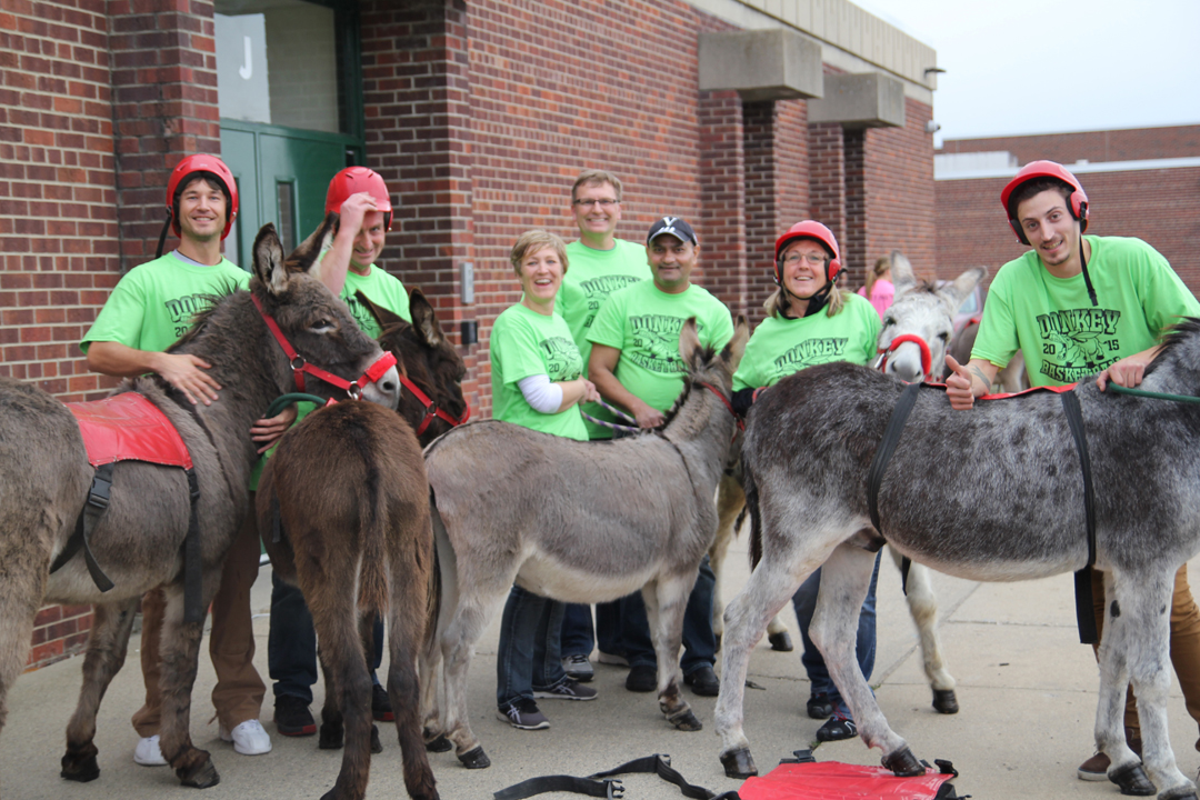 Donkey Basketball laughable fundraiser | Maple Lake Messenger