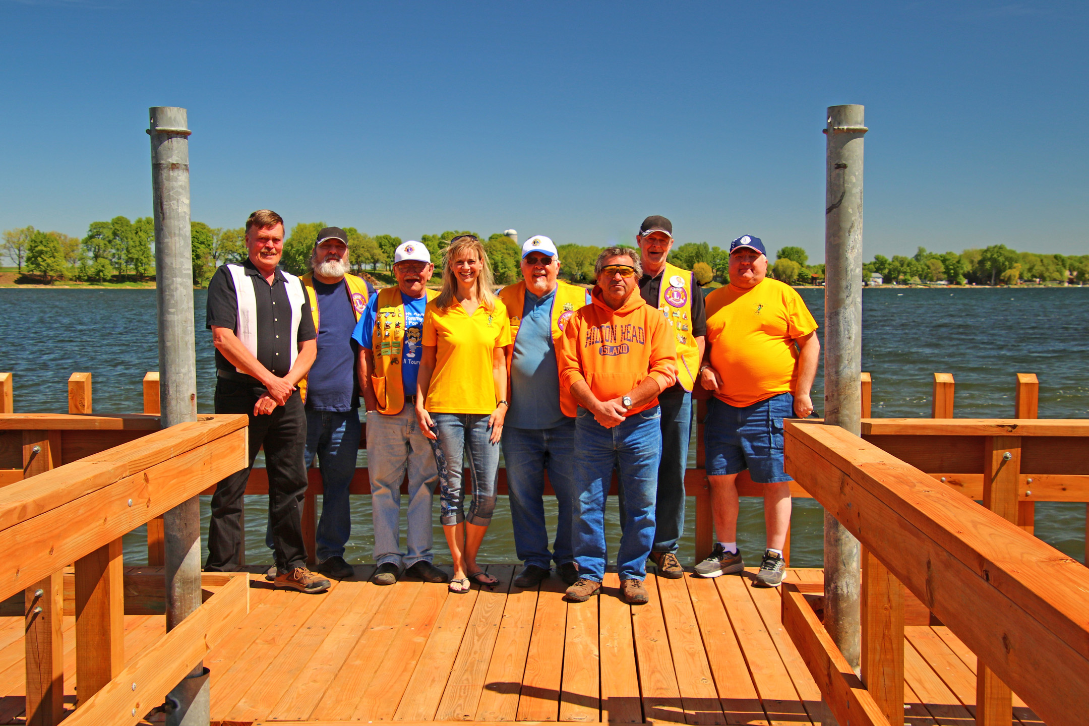 Fishing Pier installed on Maple Lake | Maple Lake Messenger