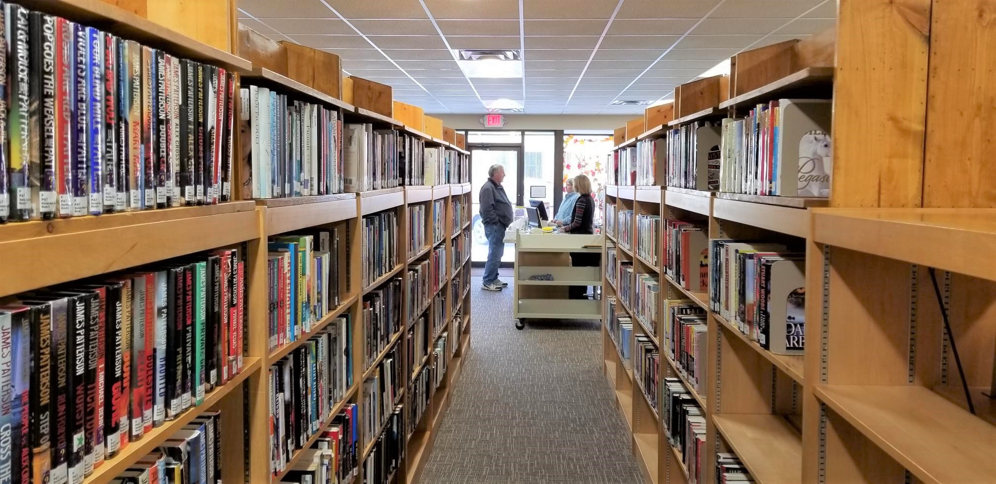 Plastered with history Maple Lake Library unites past and present ...