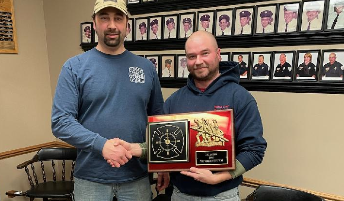 Larson named 2020 Firefighter of the Year | Maple Lake Messenger