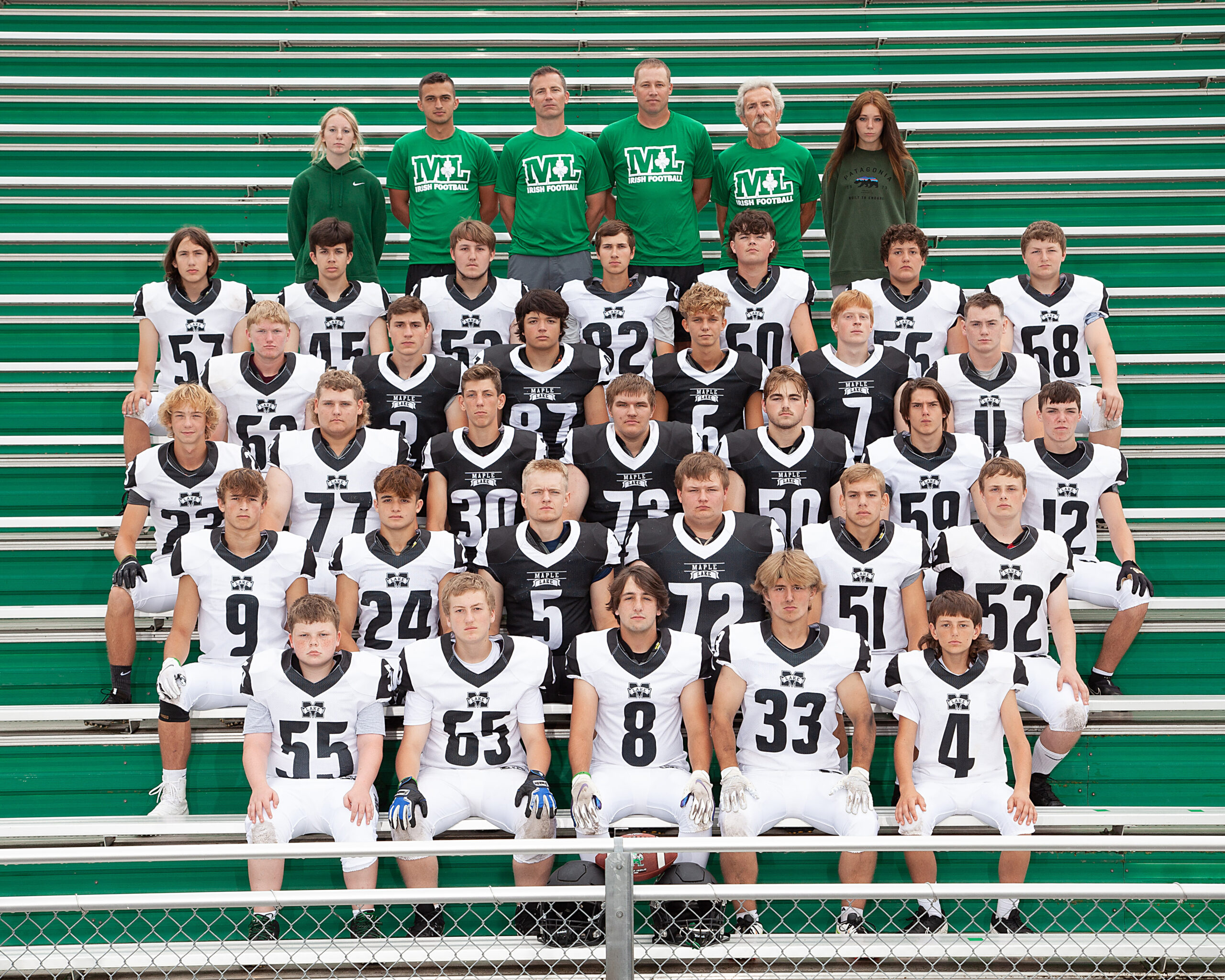 Irish football players honored | Maple Lake Messenger