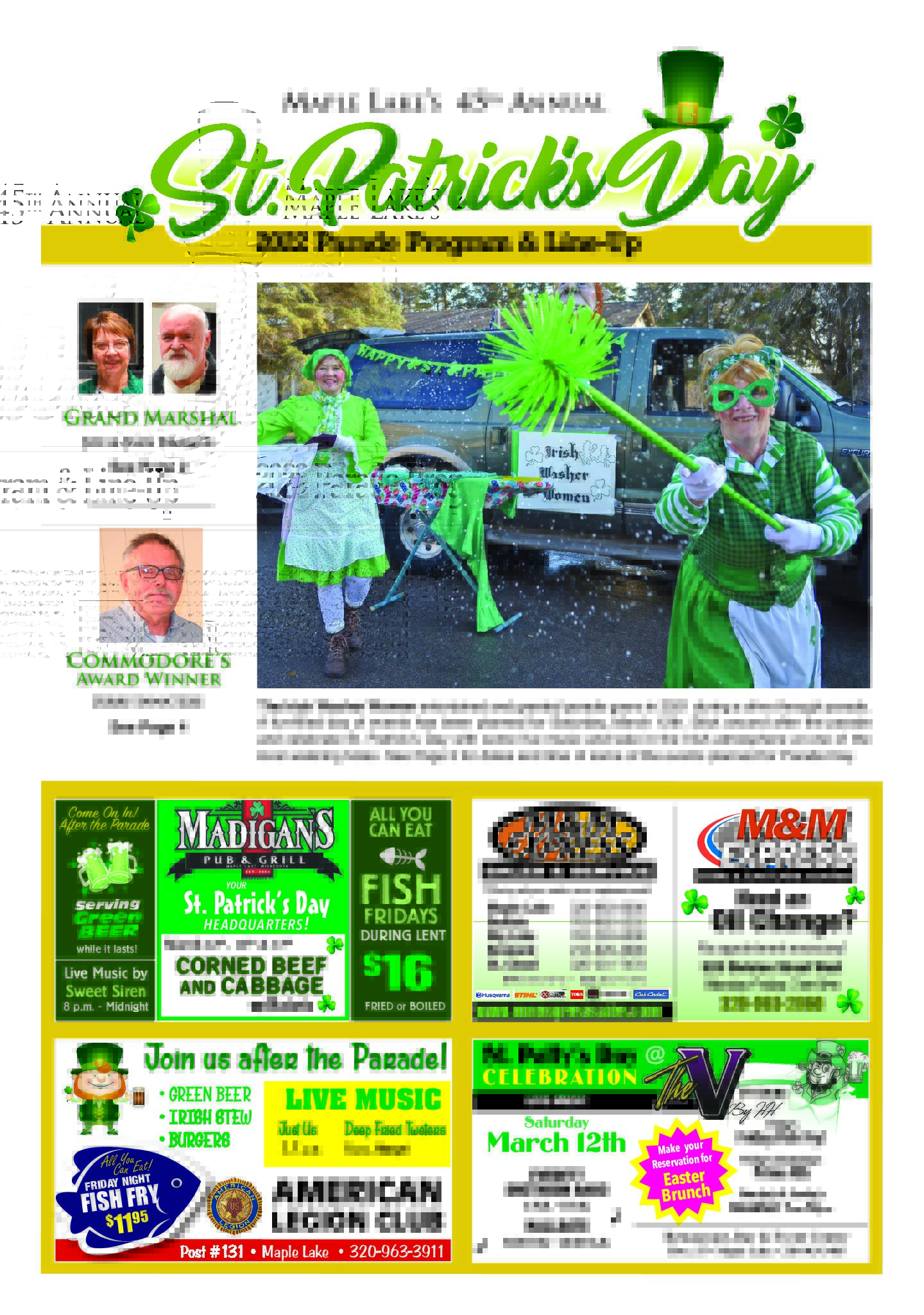 Parade Program 2022 | Maple Lake Messenger
