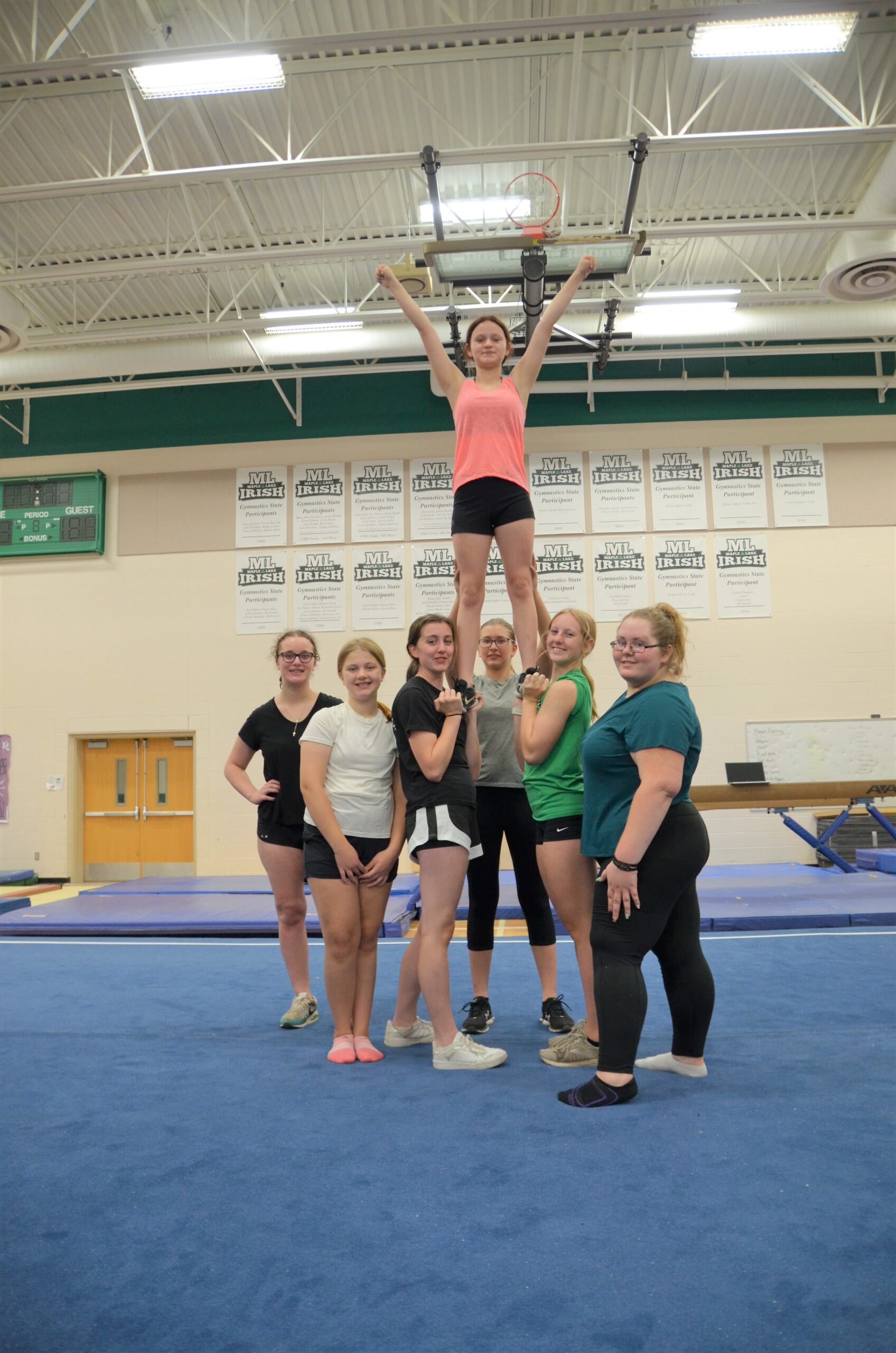 Everyone is welcome at MLHS cheer team | Maple Lake Messenger