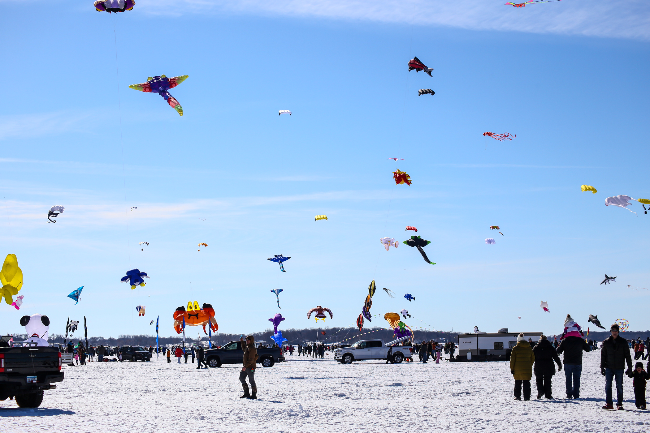 Flying high with Kites on Ice | Maple Lake Messenger