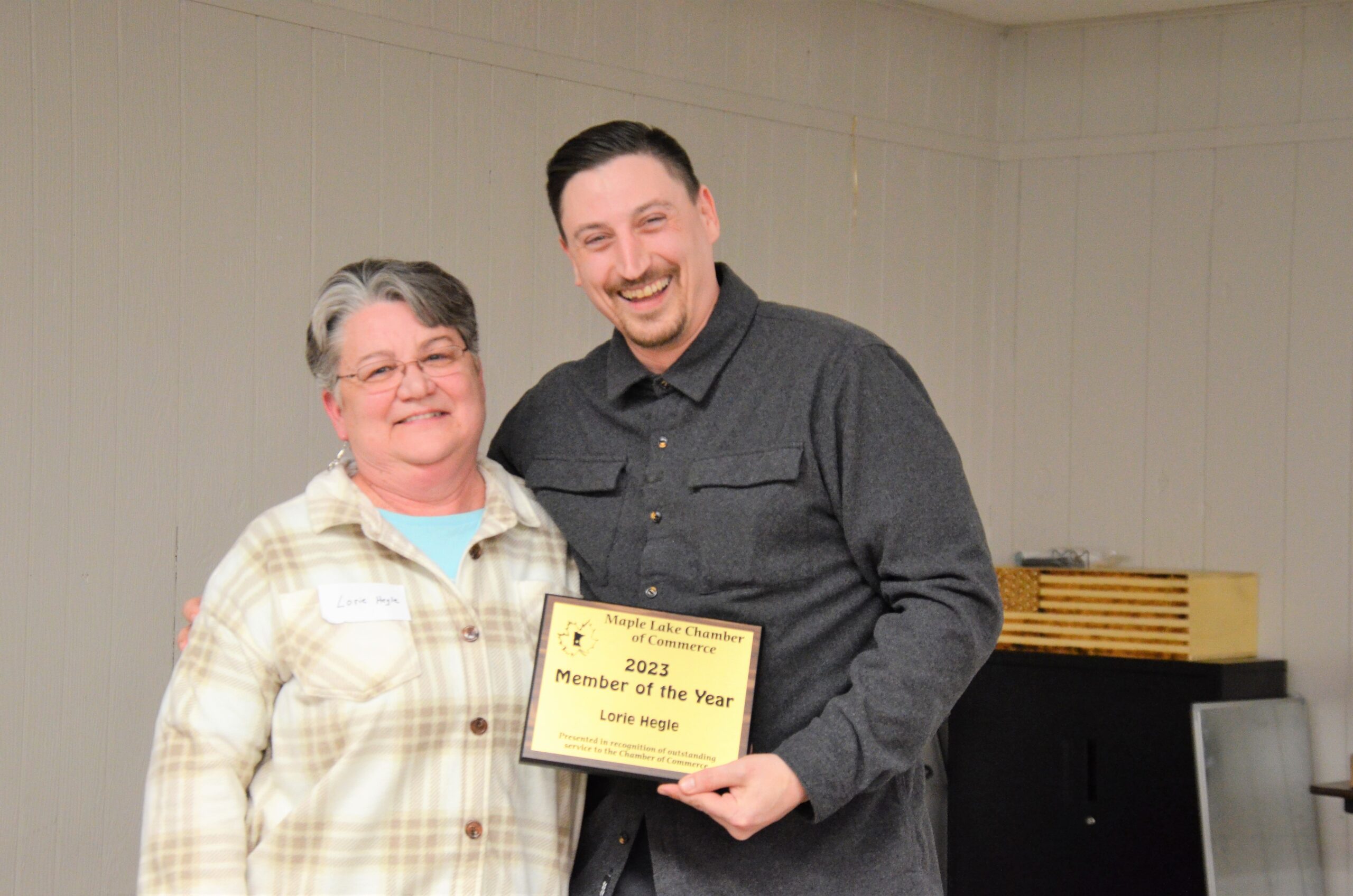 Maple Lake Chamber Member of the Year Award | Maple Lake Messenger