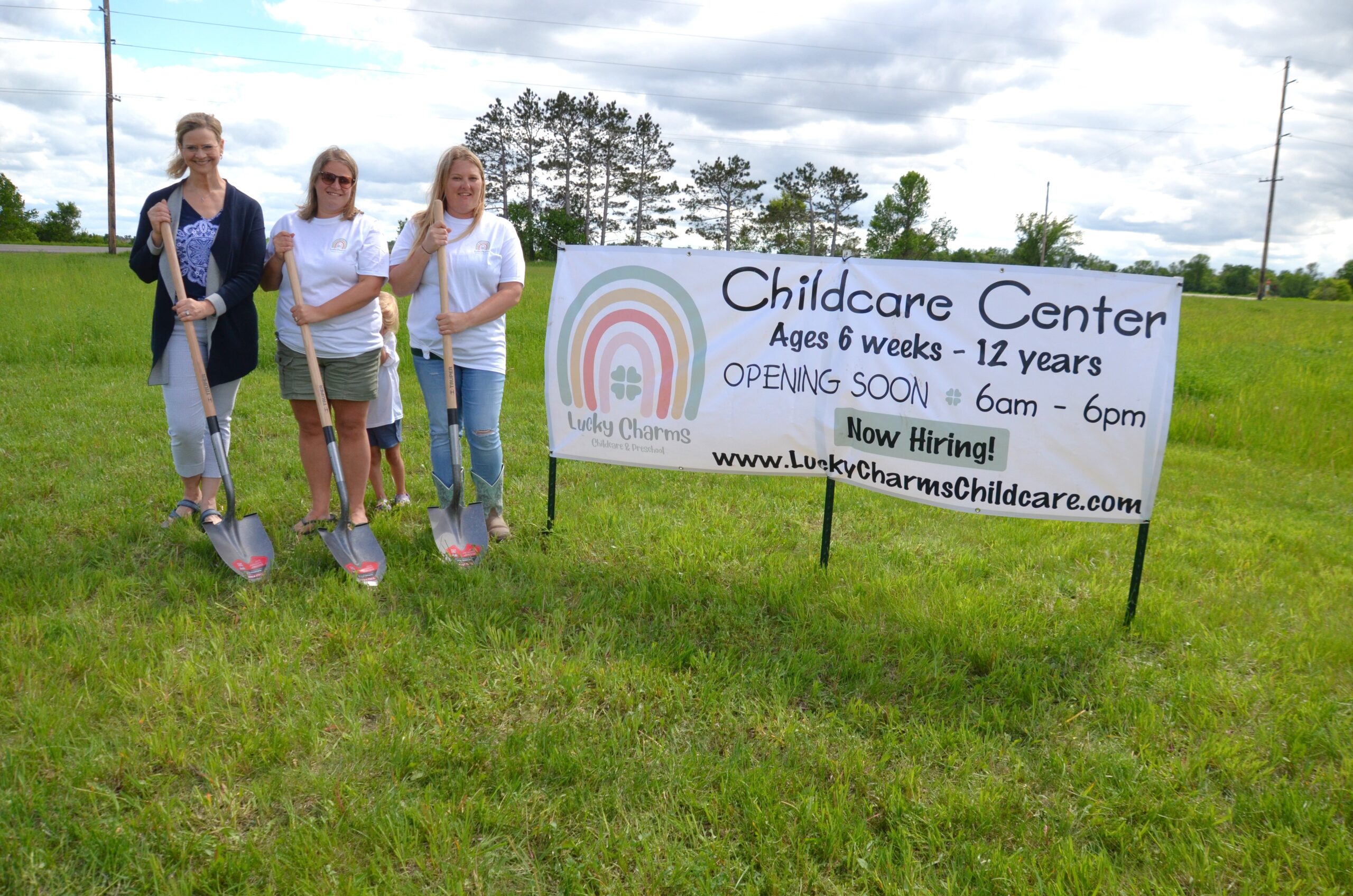 New business breaks ground Lucky Charms Childcare to open in Maple Lake ...