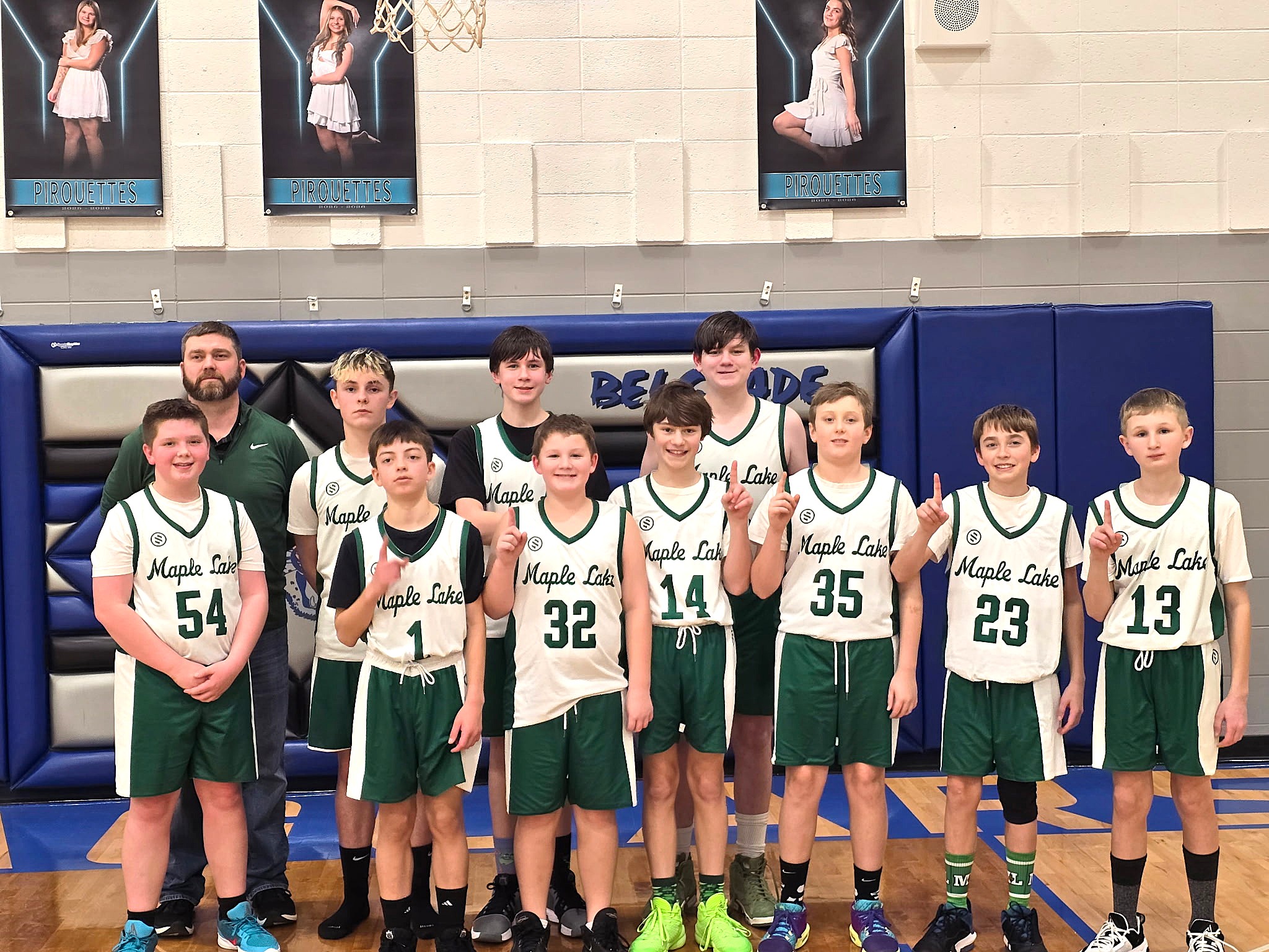 Young Irish team claim conference title | Maple Lake Messenger